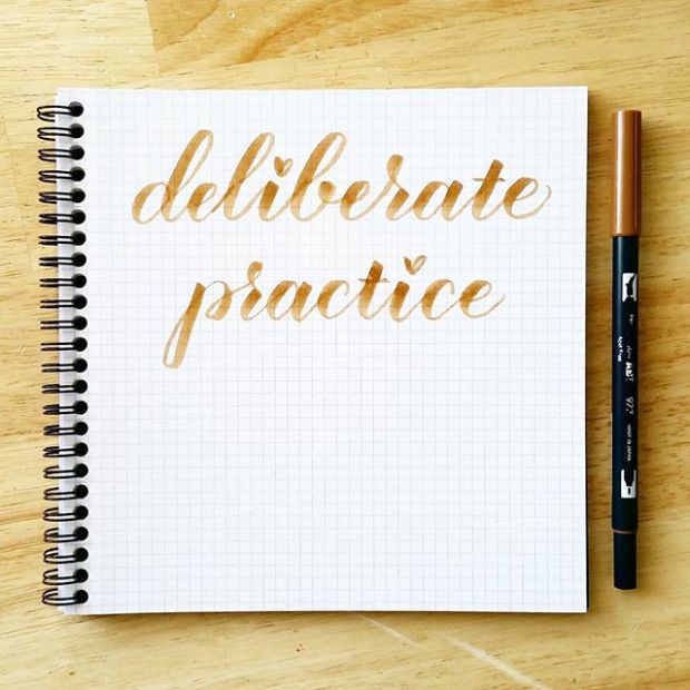 Tips for improving your brush calligraphy: Thin and thick stroke drills ...