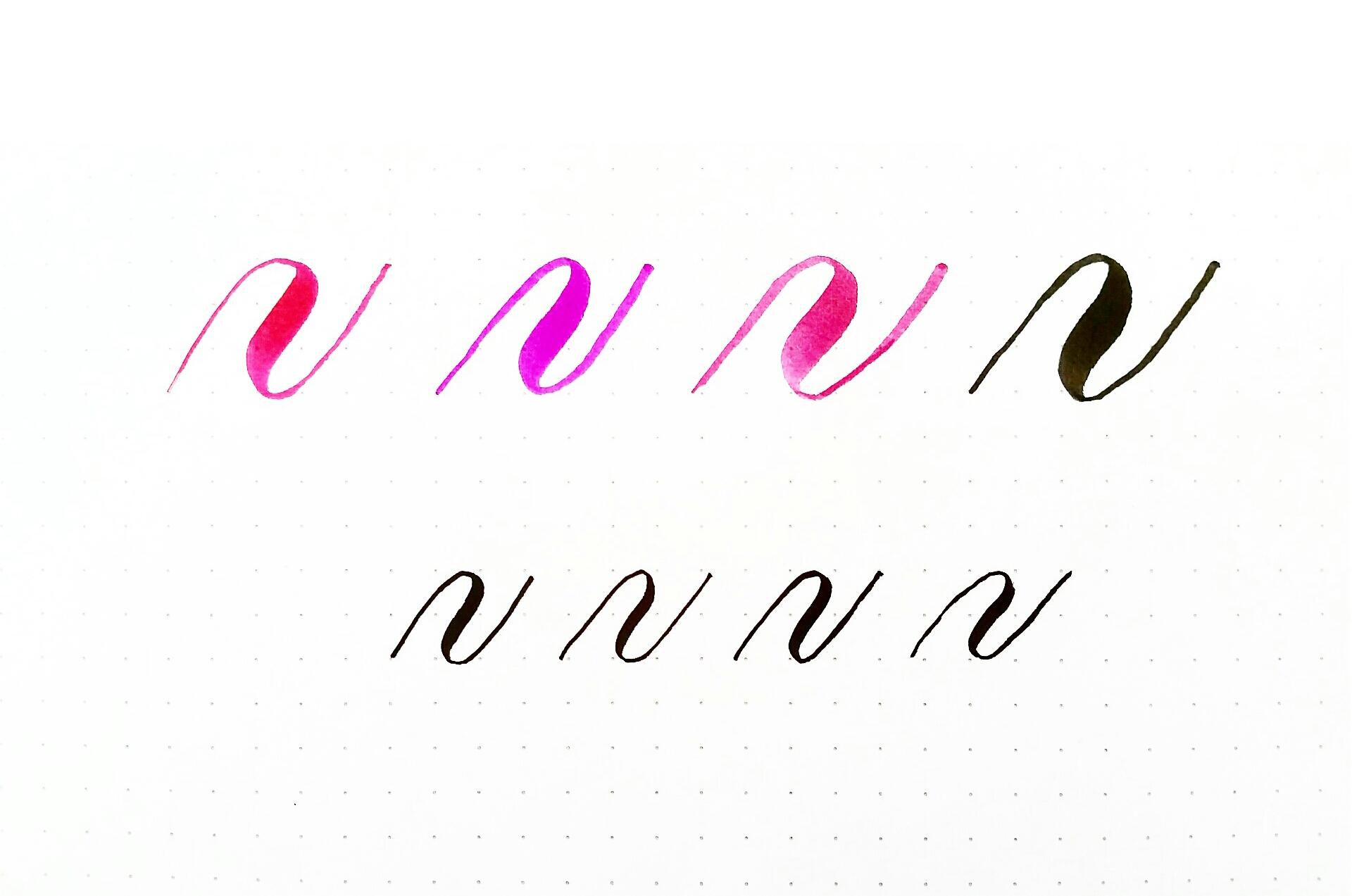 Beginner Tips – Pieces Calligraphy