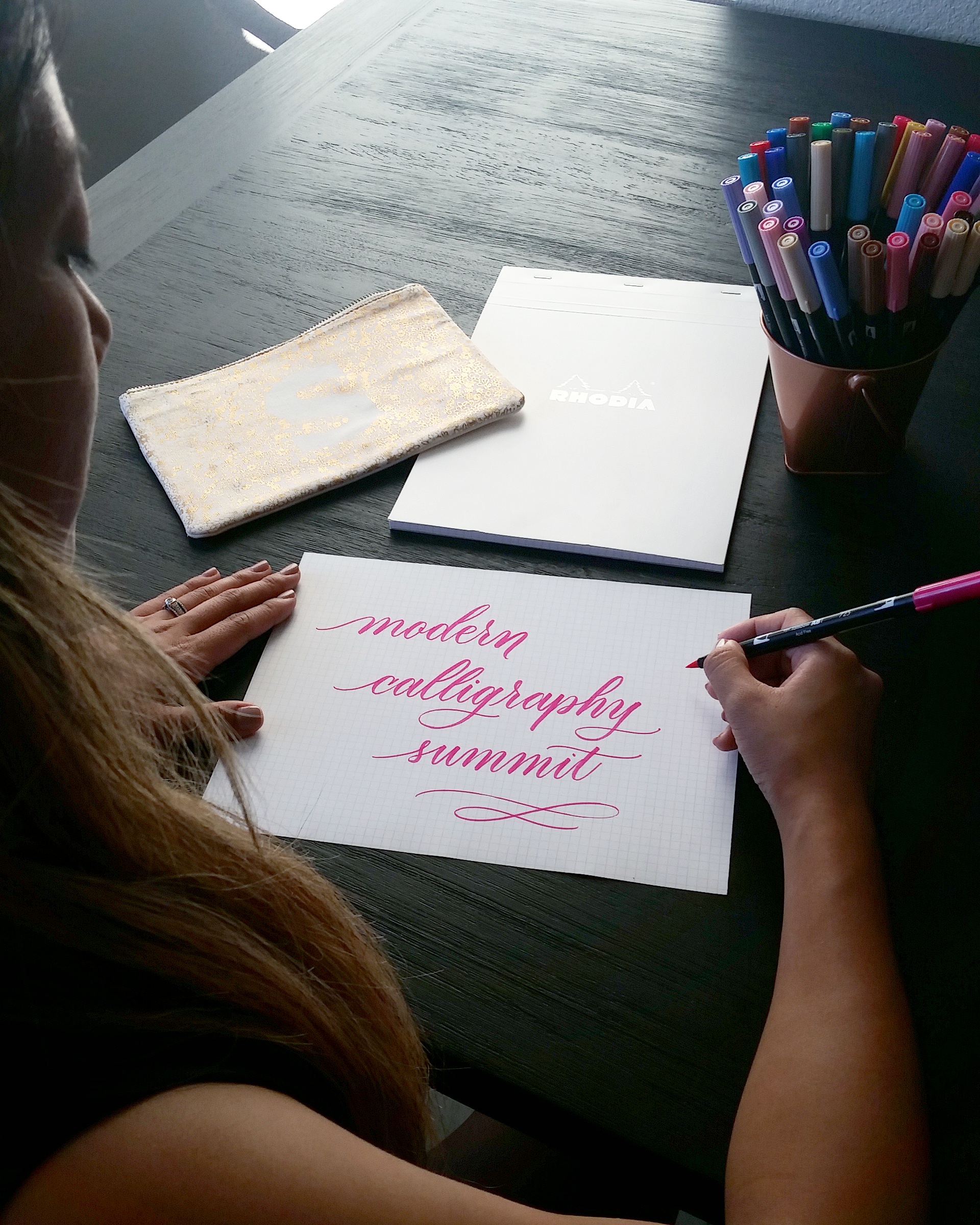 I’m teaching at the Modern Calligraphy Summit 2.0! – Pieces Calligraphy